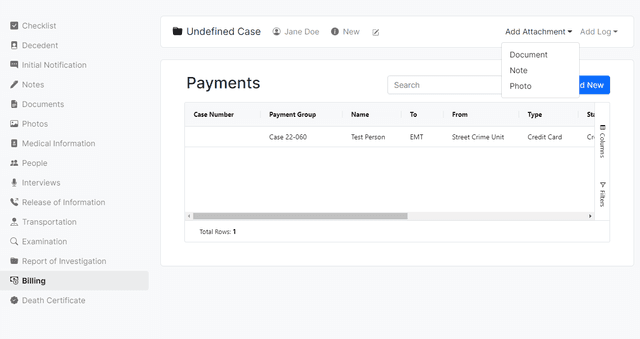 CaseBase - Coroner software made simple.
